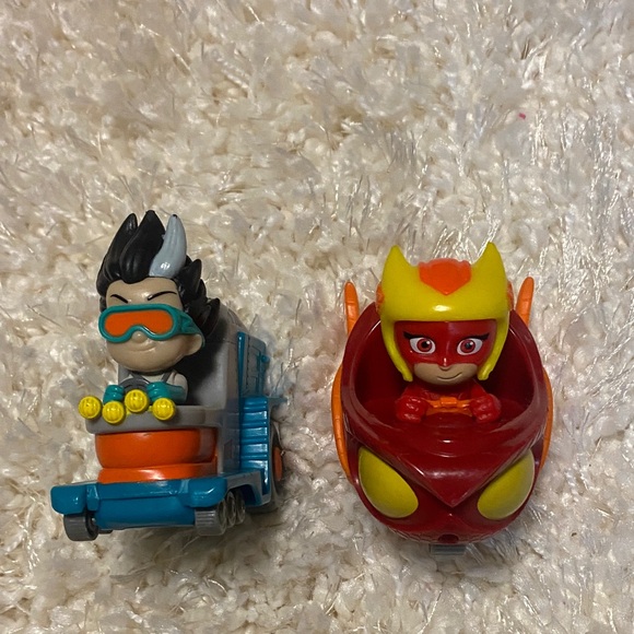 Toys | Free Superhero Racing Toy Cars Set Red And Blue | Poshmark